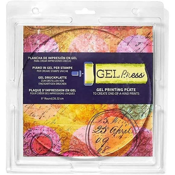 Art | Gel Press Gel Printing Plate 8 Circle | Poshmark
